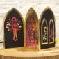Moonstone Dies - Straight Edge Nesting Dies - Church Window | Hunkydory ...