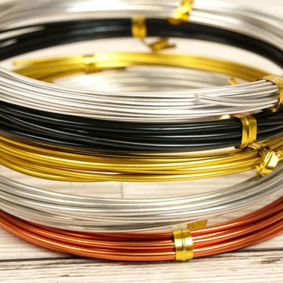 Aluminium Craft Wire - Essentials | Hunkydory Crafts
