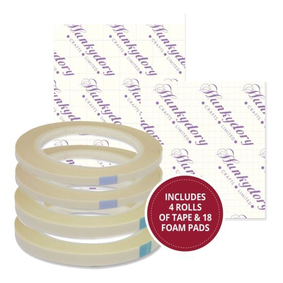 Adhesives Bundle - Tape and Foam Pads | Hunkydory Crafts