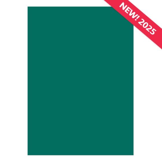 A4 Adoorable Scorable Cardstock - Teal x 10 Sheets | Hunkydory Crafts