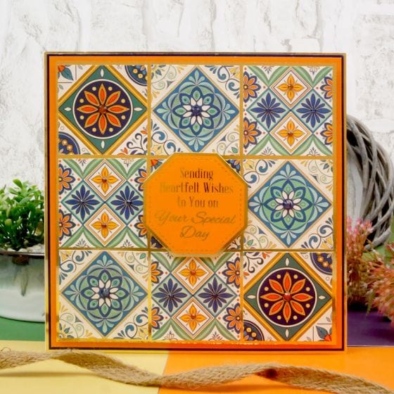 Adorable Scorable Designer Card Packs - Decorative Tiles | Hunkydory Crafts