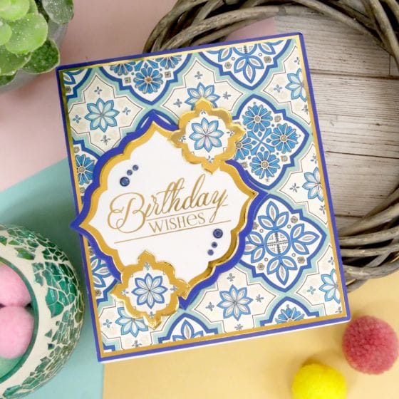 Adorable Scorable Designer Card Packs - Decorative Tiles | Hunkydory Crafts