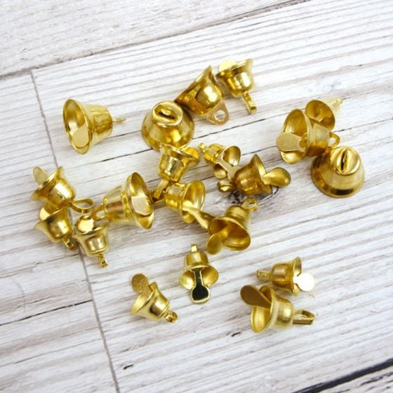 Craft Bells - Gold | Hunkydory Crafts