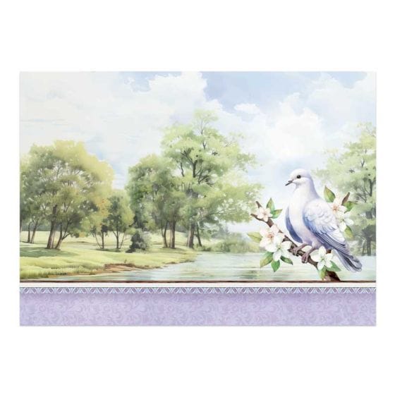 Beautiful Birds Deco-Large Set - Delightful Dove | Hunkydory Crafts