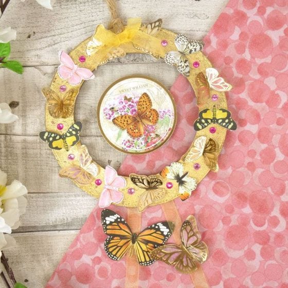 Beautiful Butterfly Embellishments | Hunkydory Crafts