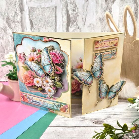 Spring is Here Deco-Large Set - Flutterbye Wishes | Hunkydory Crafts