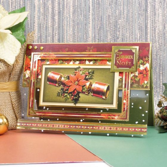 Perfect Poinsettia Luxury Topper Set | Hunkydory Crafts