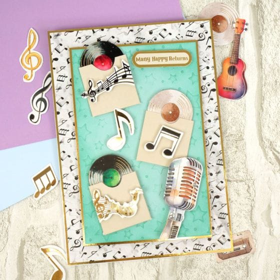 Delightful Die-Cuts - Making Music | Hunkydory Crafts