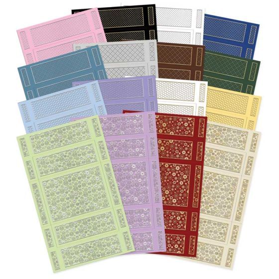 Foiled Pattern Kinetic Cards | Hunkydory Crafts