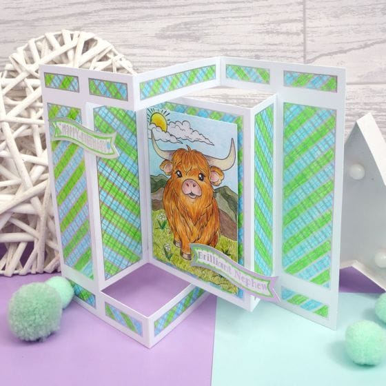 Foiled Pattern Kinetic Cards - Ink Me! Selection | Hunkydory Crafts