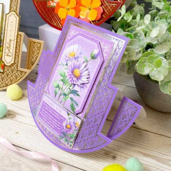 Foiled Pattern Rocker Cards | Hunkydory Crafts