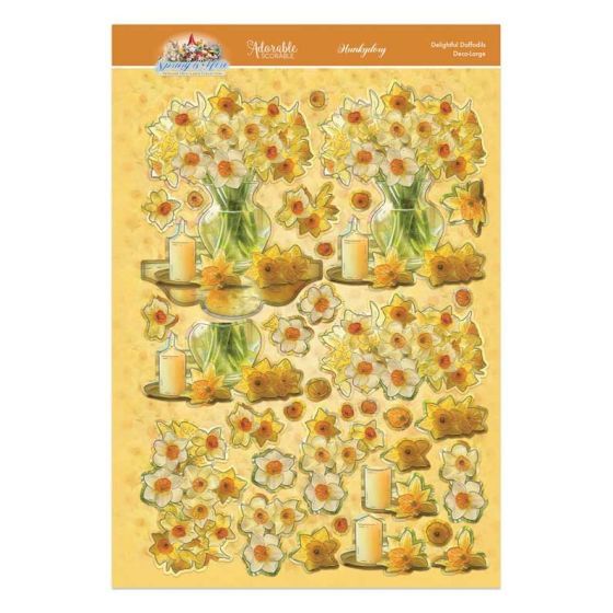Spring is Here Deco-Large Set - Delightful Daffodils | Hunkydory Crafts