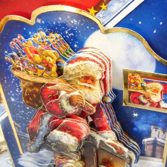A Merry Little Christmas Deco-Large Set - Santa's Here! | Hunkydory Crafts