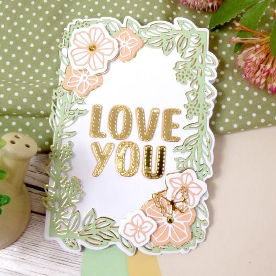 Moonstone Dies - Framed with Fabulous Foliage | Hunkydory Crafts