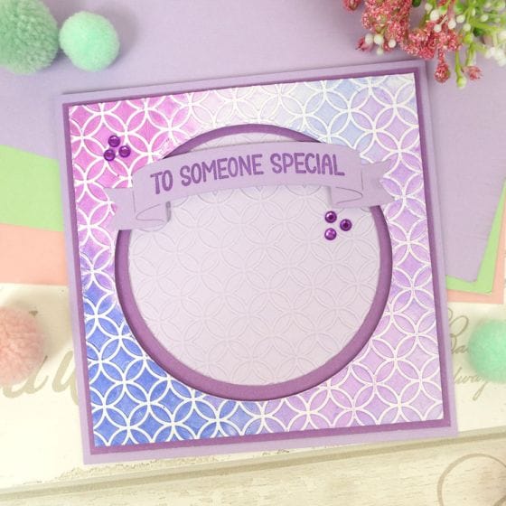 Moonstone Embossing Folders - Trellis | Hunkydory Crafts