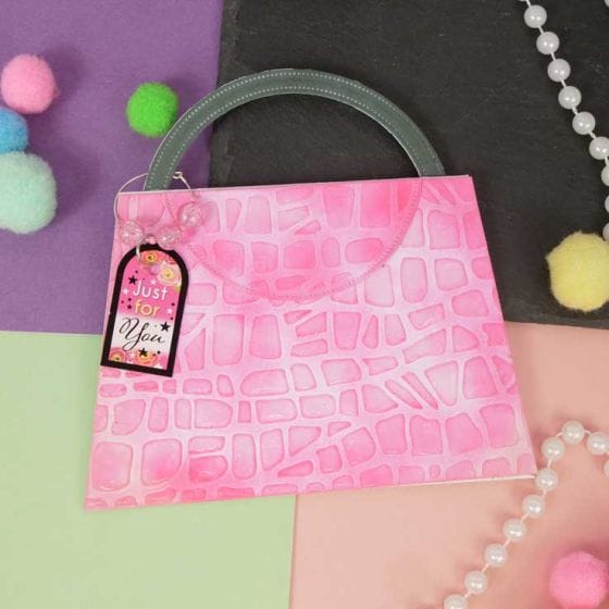 Moonstone Embossing Folders - Crocodile Skin | Hunkydory Crafts