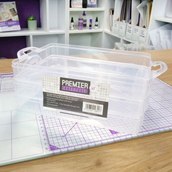 Premier Craft Tools - Stackable Storage Boxes | Hunkydory Crafts