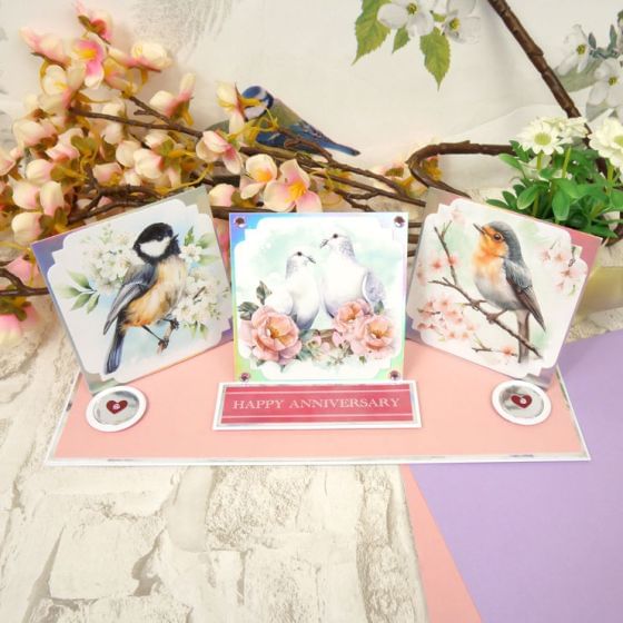 Birds in Focus Square Pocket Pad | Hunkydory Crafts