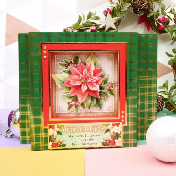 Winter Florals Square Pocket Pad | Hunkydory Crafts
