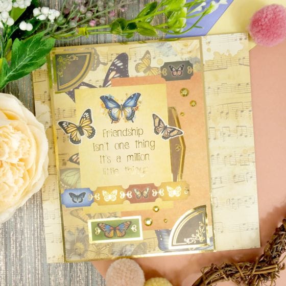 Vintage Melody Stickables Perfect Verses | Hunkydory Crafts