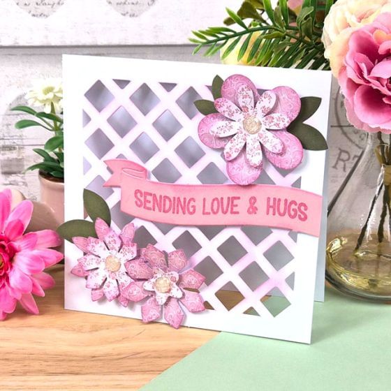 Trellis Card Blanks | Hunkydory Crafts