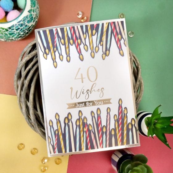 Trim Me! Foiled Insert Pad - Birthday Milestones - Silver | Hunkydory ...