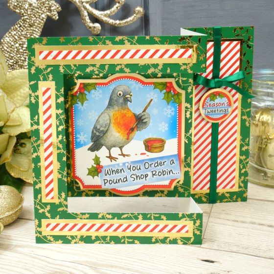 Christmas Crackers Topper Sheet - Festive Friends | Hunkydory Crafts