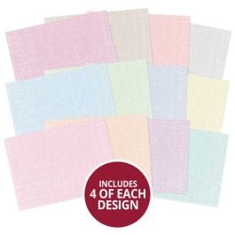 Hunkydory Essentials - Linen Insert Papers | Hunkydory Crafts