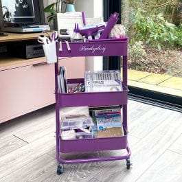 Premier Craft Tools - 3-Tier Storage Trolley | Hunkydory Crafts