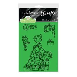 Happy Town Stamp Set - The Happy Family | Hunkydory Crafts