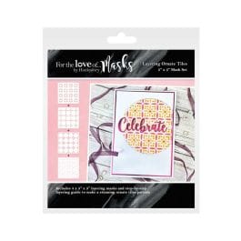 For the Love of Masks - Layering Ornate Tiles | Hunkydory Crafts