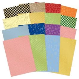 Pun-tastic Foiled Edge-to-Edge Cardstock | Hunkydory Crafts