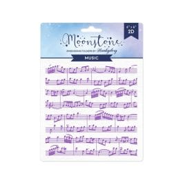Moonstone Embossing Folders - Music | Hunkydory Crafts