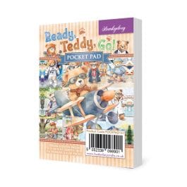 Ready, Teddy, Go! Pocket Pad | Hunkydory Crafts