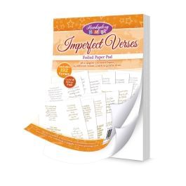 Imperfect Verses Paper Pad | Hunkydory Crafts