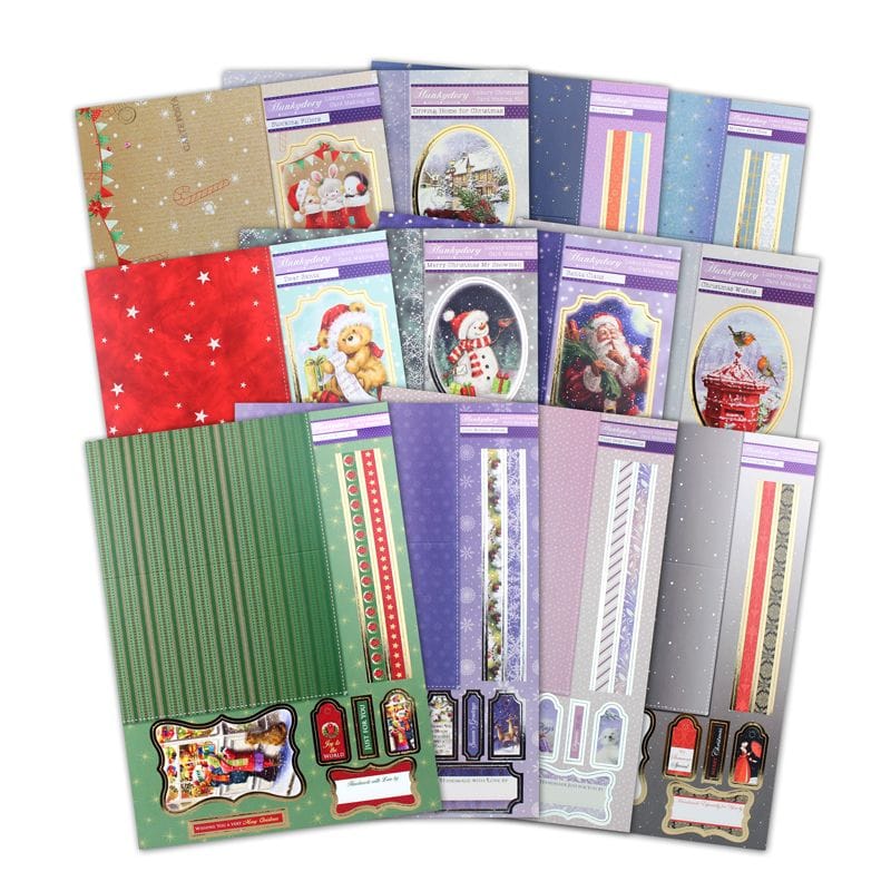 Luxury Christmas Cardmaking Kit | Hunkydory Crafts