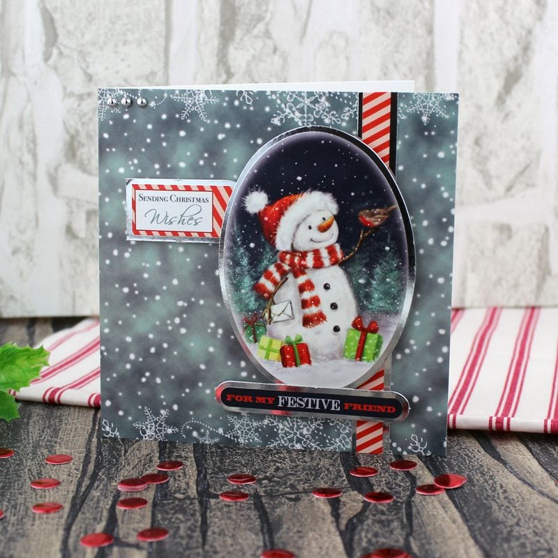 Luxury Christmas Cardmaking Kit | Hunkydory Crafts