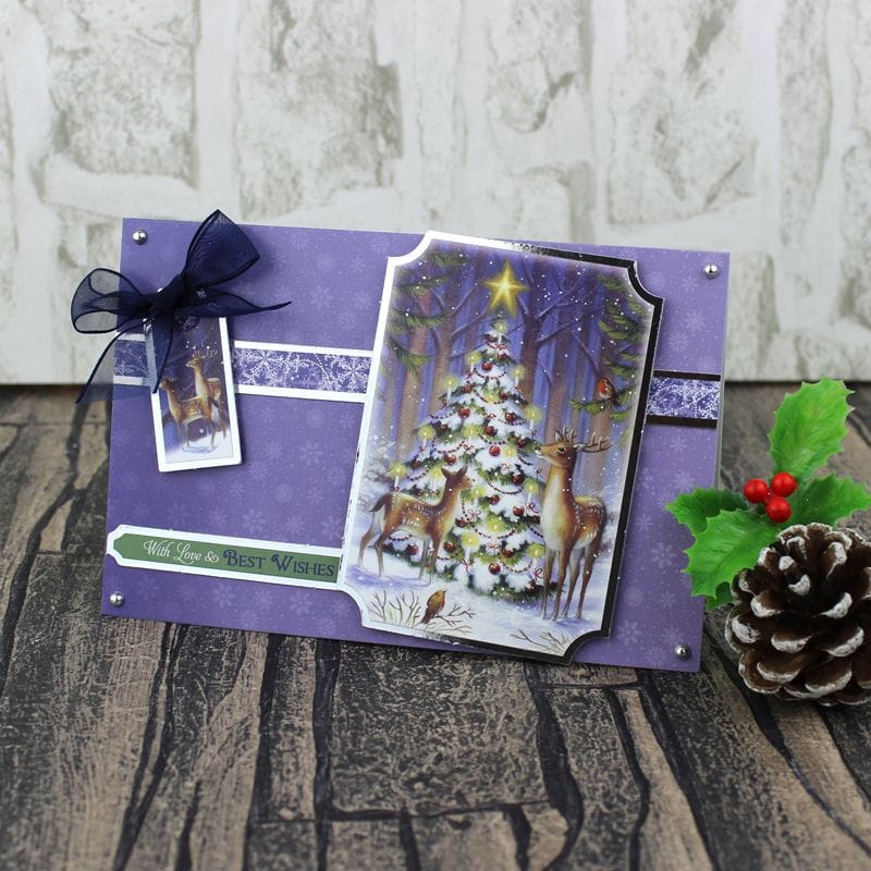 Luxury Christmas Cardmaking Kit | Hunkydory Crafts