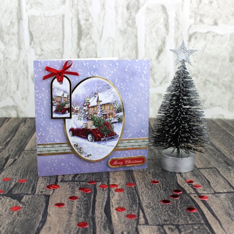 Luxury Christmas Cardmaking Kit | Hunkydory Crafts