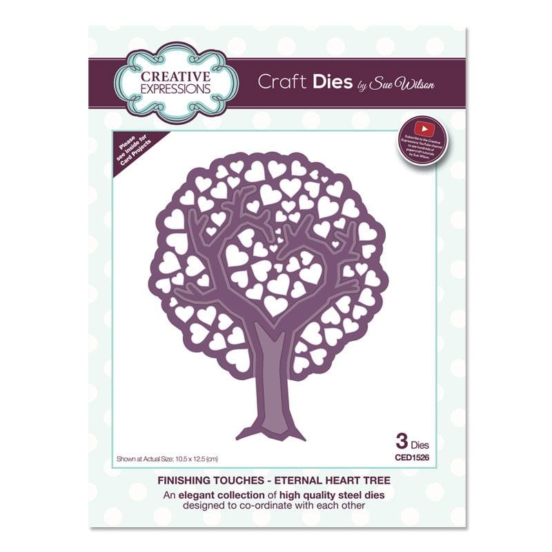 Finishing Touches Collection Eternal Heart Tree | Hunkydory Crafts