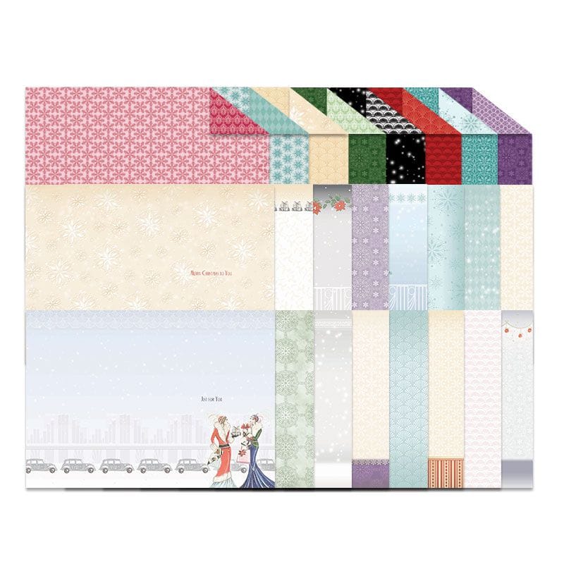 Festive Decadence Luxury Card Inserts & Papers | Hunkydory Crafts