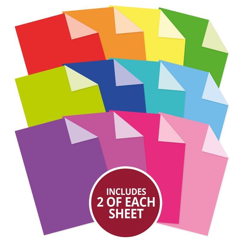 Duo-Tone Adorable Scorable Cardstock Collection | Hunkydory Crafts