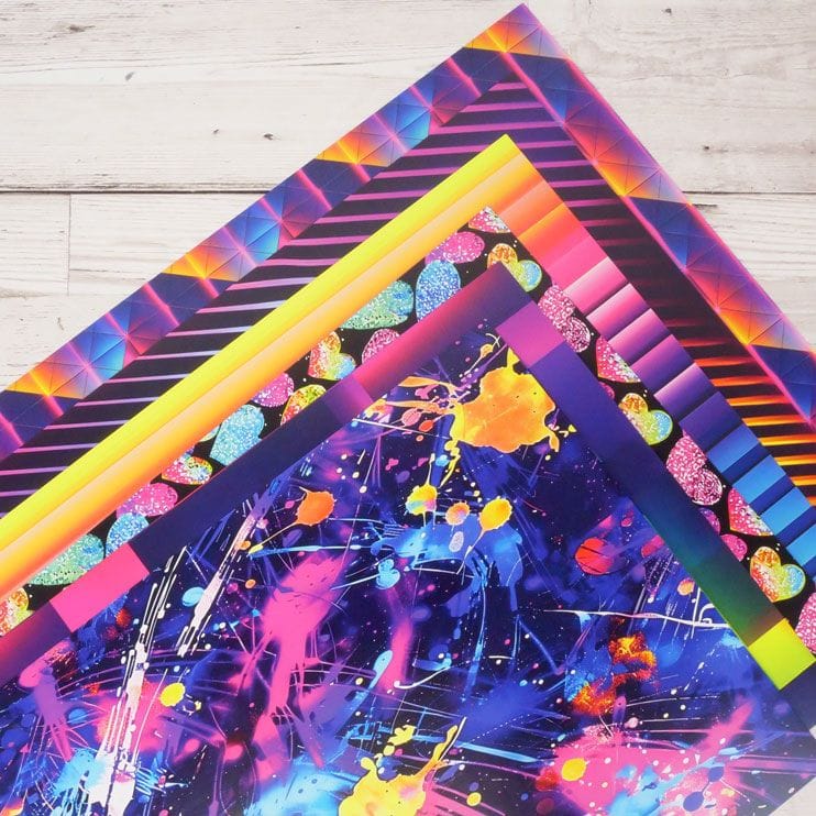 Adorable Scorable Designer Card Packs - Neon Brights | Hunkydory Crafts