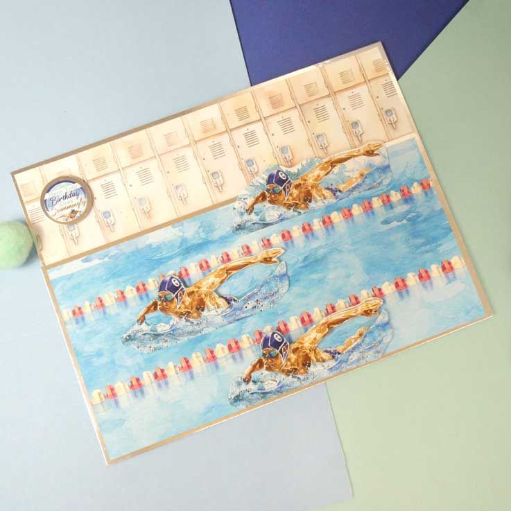 Brilliant Backgrounds - Good Sport 8" x 8" Paper Pad | Hunkydory Crafts