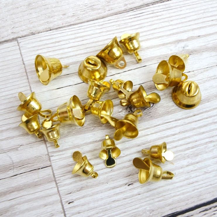 Craft Bells - Gold | Hunkydory Crafts