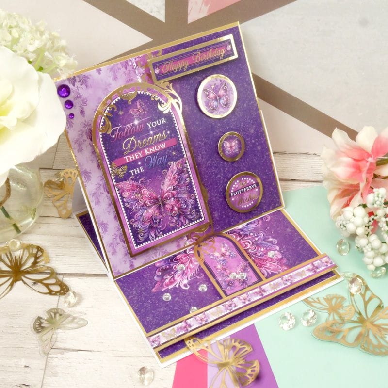 Amethyst Dreams Luxury Topper Set | Hunkydory Crafts