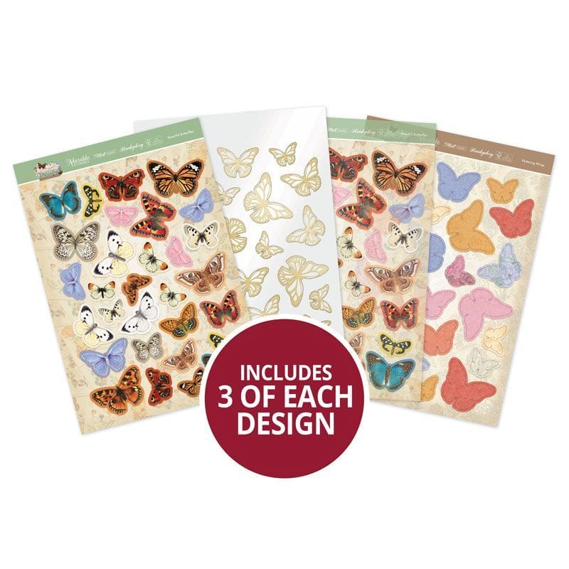 Beautiful Butterfly Embellishments | Hunkydory Crafts