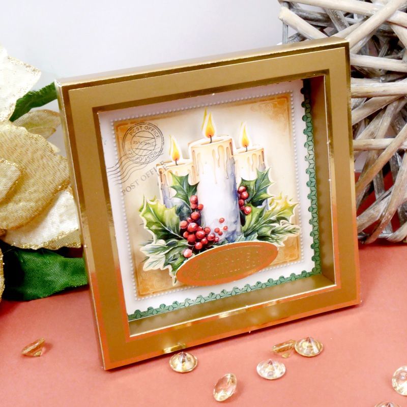 Square Pocket Pad Box Frames | Hunkydory Crafts