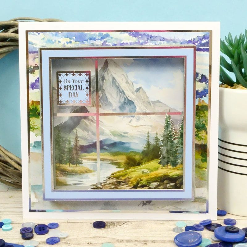 Square Little Book Box Frames | Hunkydory Crafts