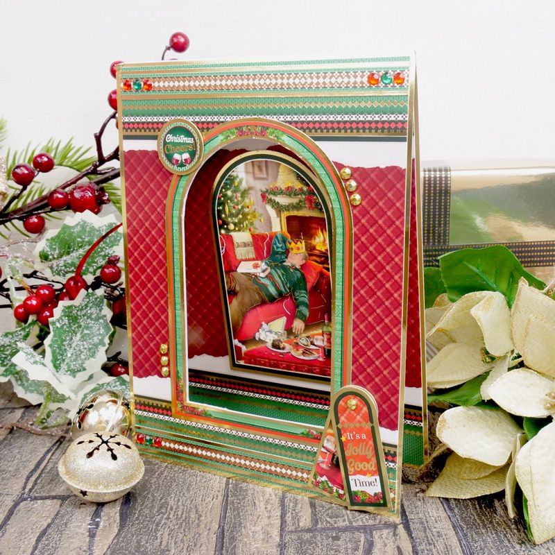A Relaxing Christmas Luxury Topper Set | Hunkydory Crafts